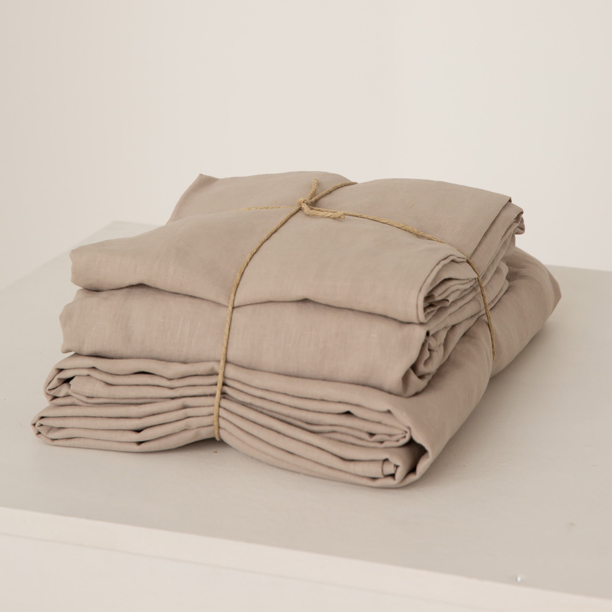 Linen sheets set natural beige | Linenshed